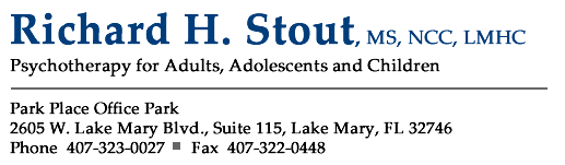 Richard H. Stout M.S., N.C.C., L.M.H.C -Home